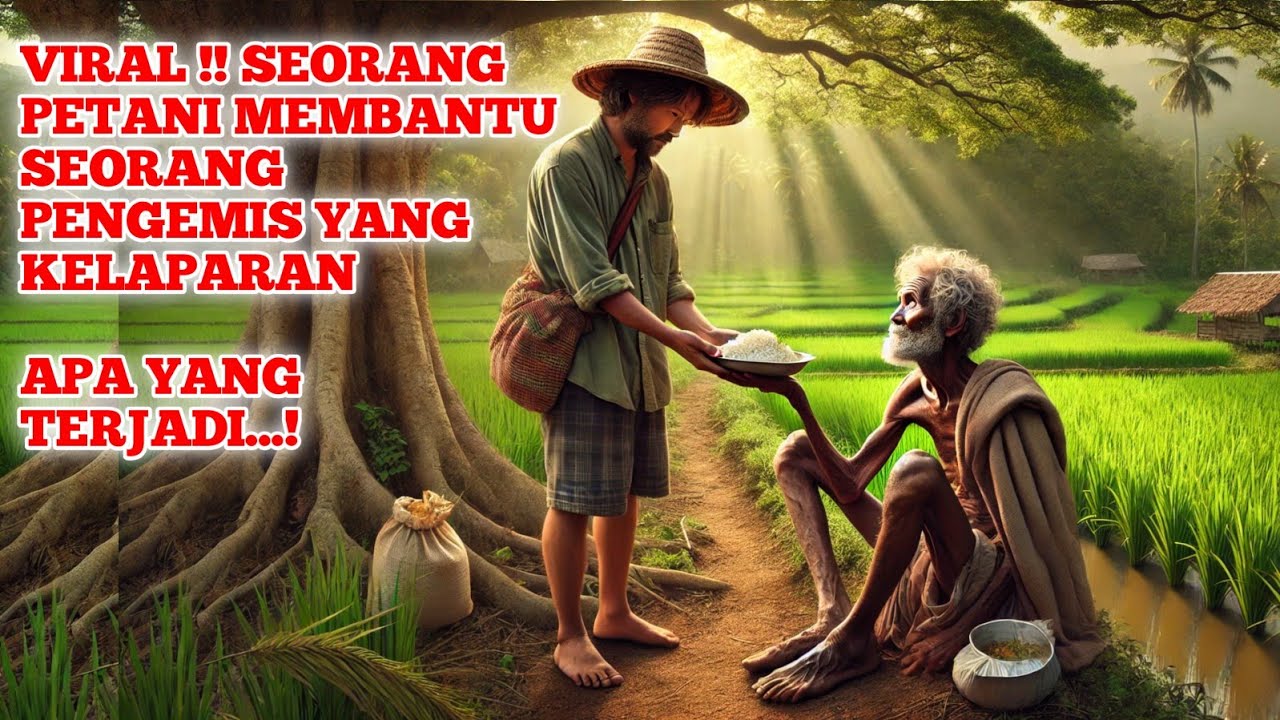 Seorang Petani Miskin Membantu Seorang Pengemis Yang Kelaparan, Kisah ...