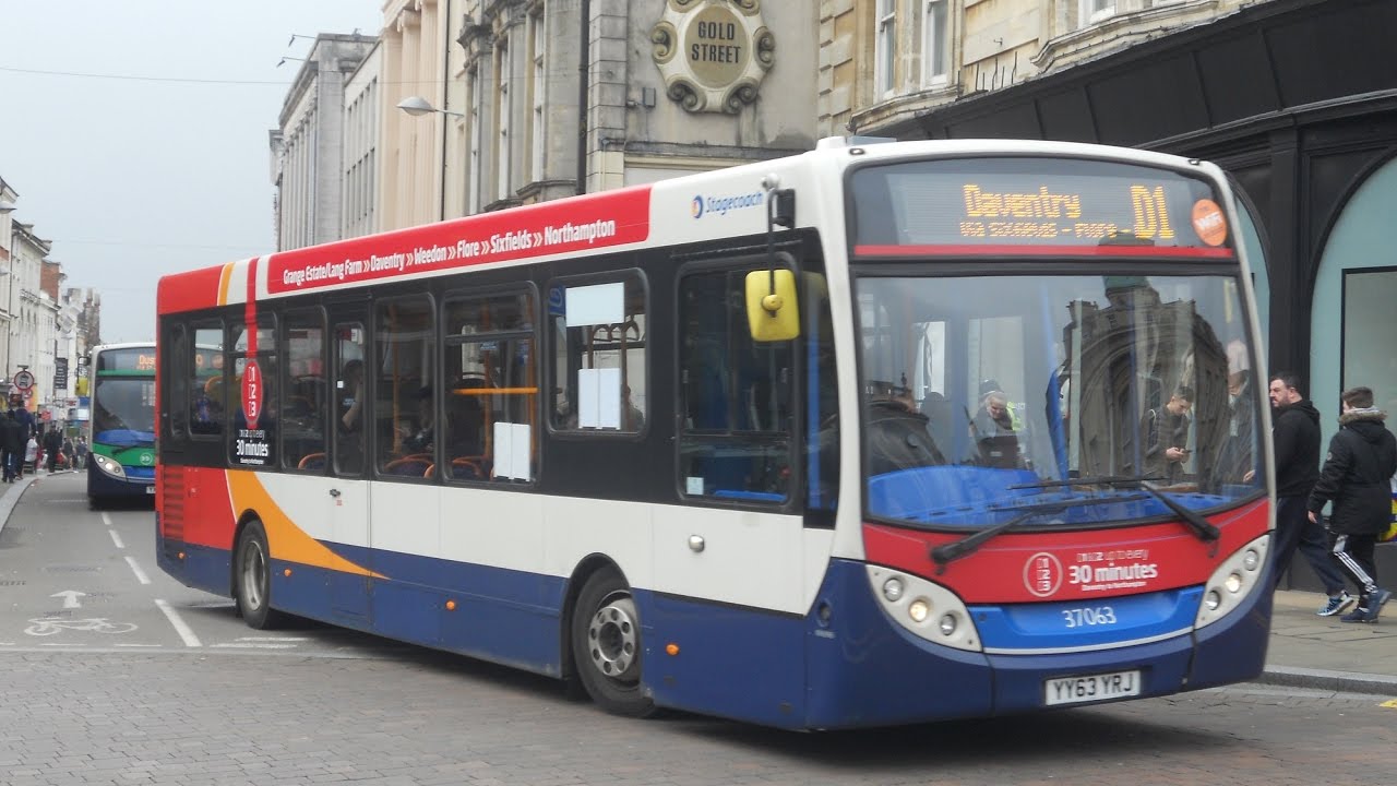 Stagecoach Midland Red ADL Enviro 200 37063 YY63 YRJ on route D1 to ...