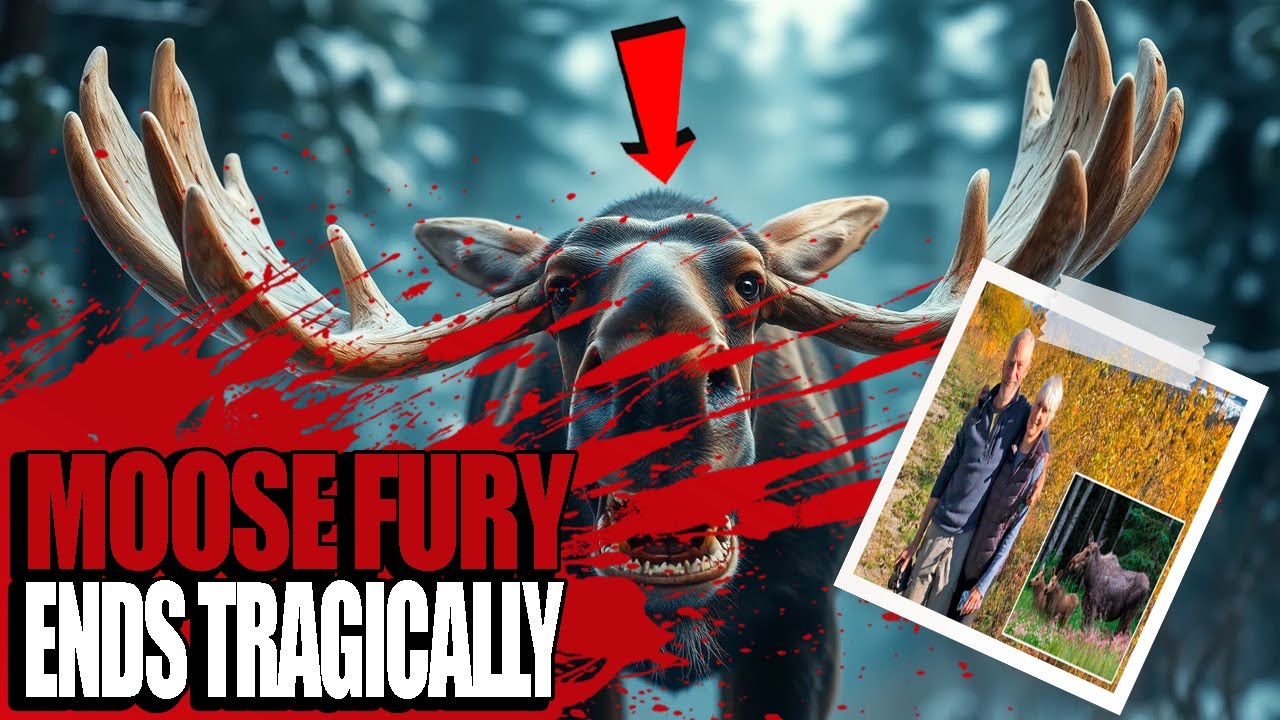 Tragic Moose Encounter: Dale Chorman's Final Moments in the Wild - YouTube
