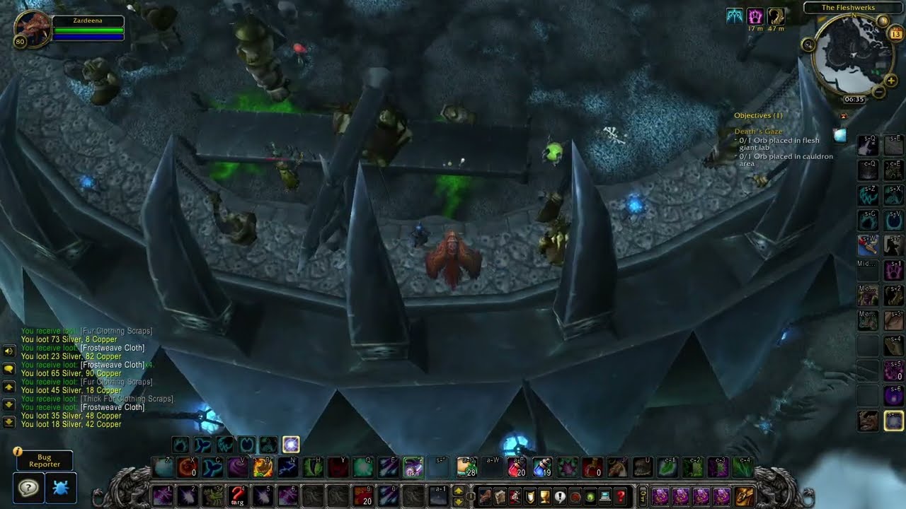 How to do Death's Gaze quest - WoW WOTLK Classic - YouTube