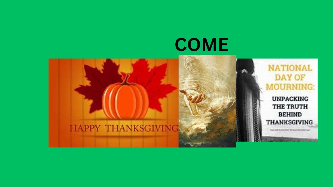 Thanksgiving or The National Day of Mourning? A Pastoral Approach ...