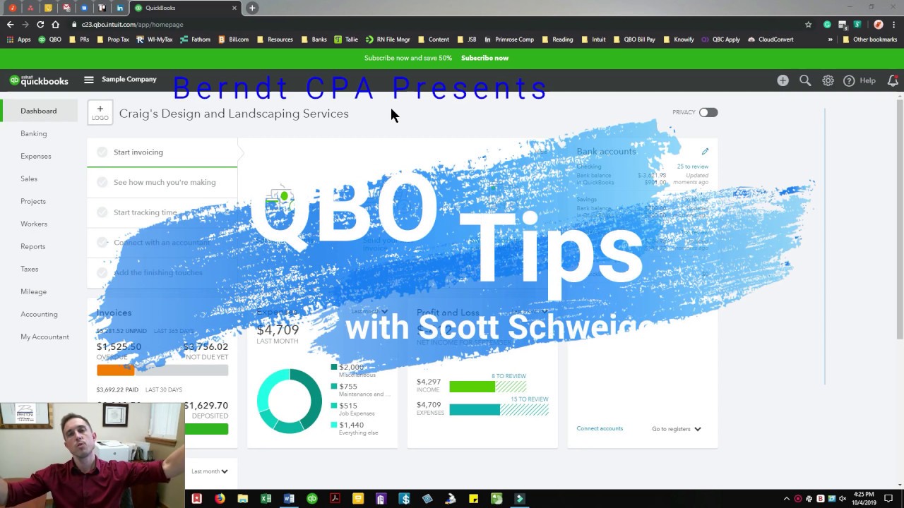 QBO Tips - Recurring Transactions Shortcuts (Ep. 19) - YouTube