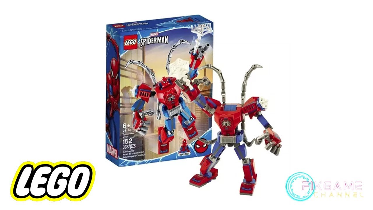 OMG! Build Your Own Lego Marvel Spider Man in Minutes! - YouTube