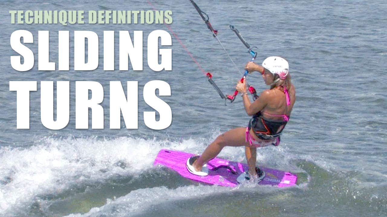 Sliding Turn - Kitesurfing Terminology - Progression - YouTube
