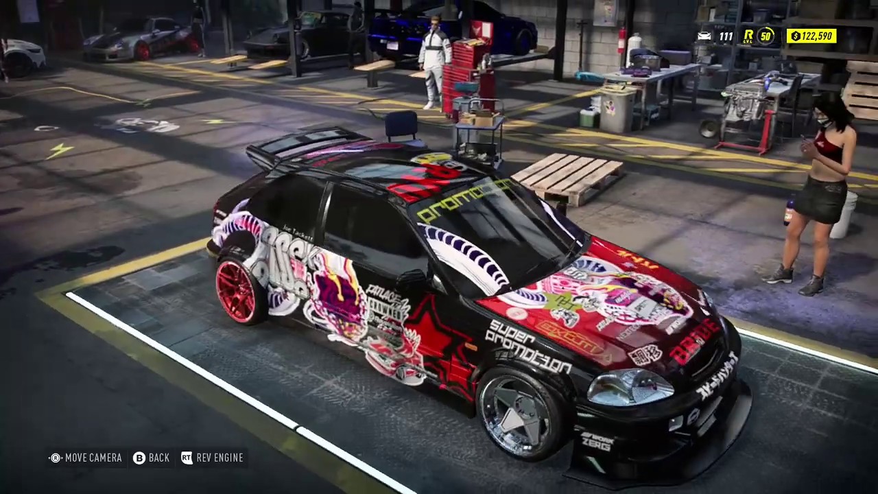 Need for Speed™ Heat - Joe Tackett's Civic - YouTube