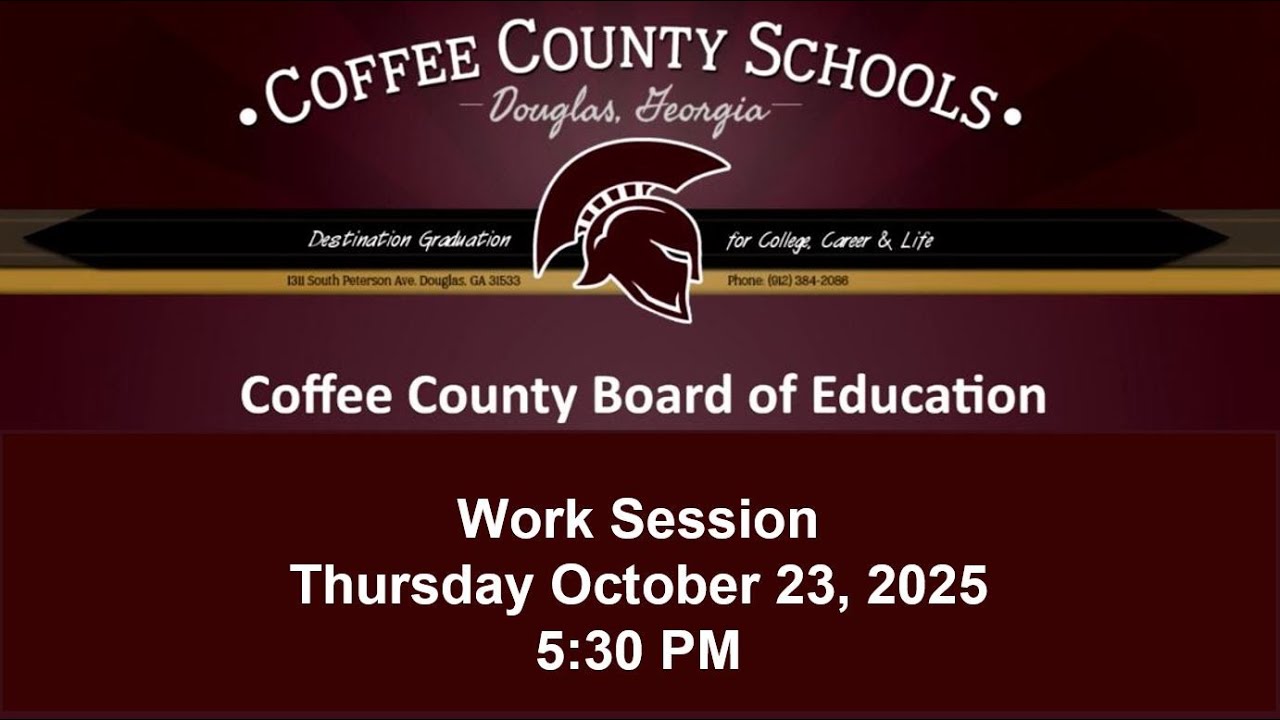 CCBOE Work Session Oct 23 2025 - YouTube