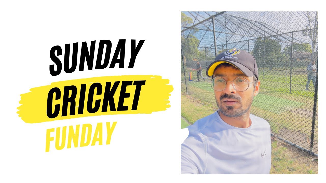 Sunday cricket vlog | cricket in Australia | Sunday funday | #australia ...