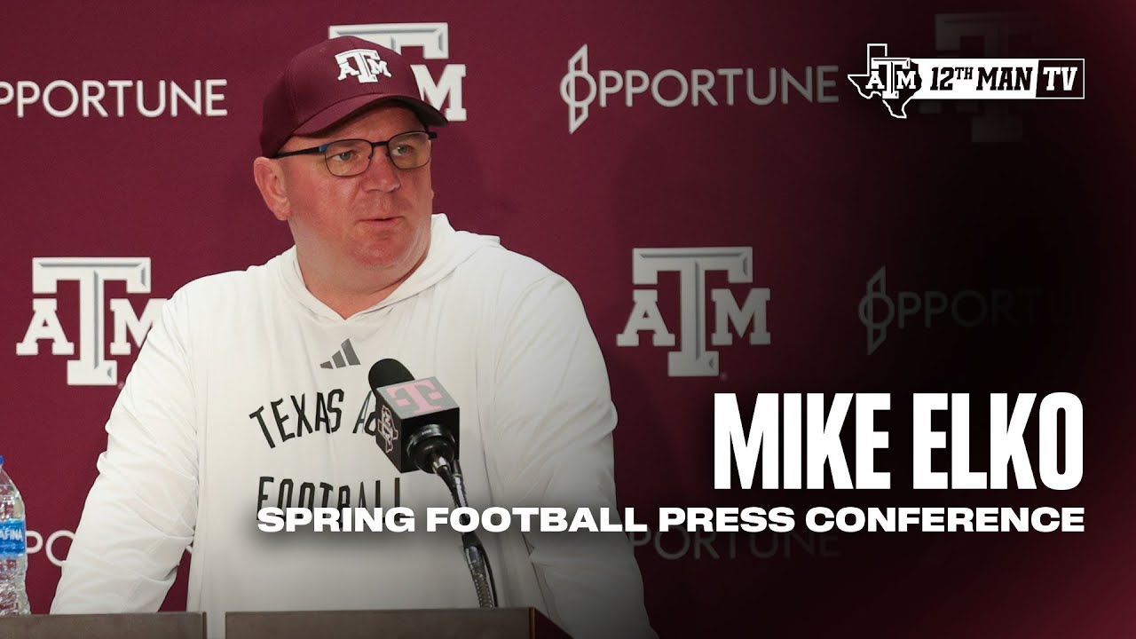 Spring Preview Press Conference: Mike Elko - YouTube
