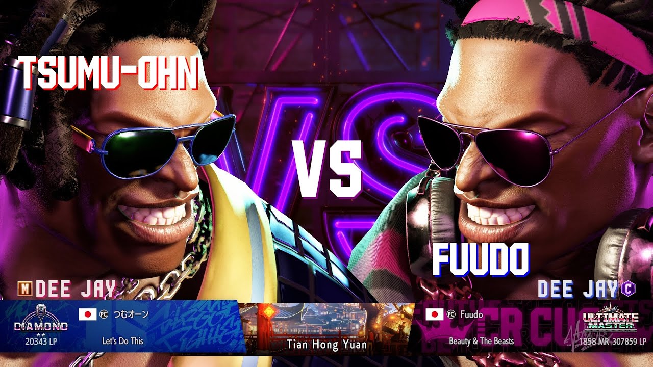 SF6 Tsumu-Ohn (Dee Jay Modern) Vs Fuudo (Dee Jay Classic) - YouTube