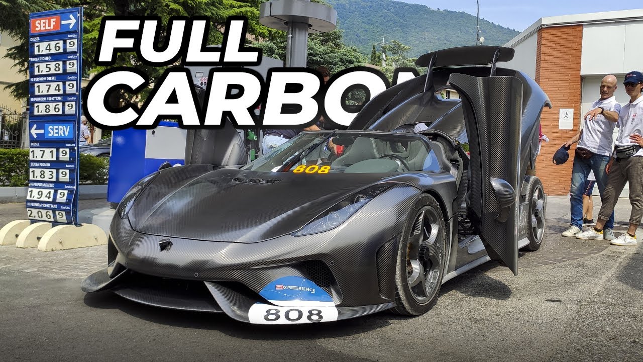 1 of 1 FULL NAKED CARBON FIBER Koenigsegg Regera - YouTube