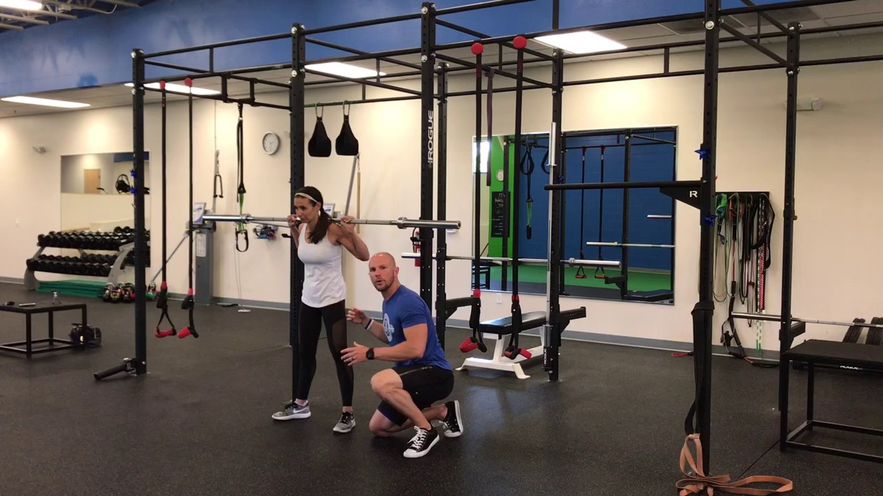 Maximal Tension Core Bracing For The Squat - YouTube