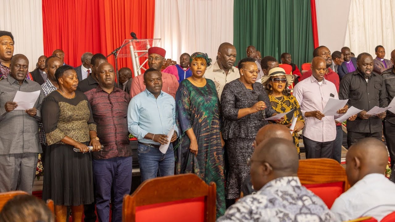 Emotional: Senators mourn their late colleague Senator Cheptumo with a ...