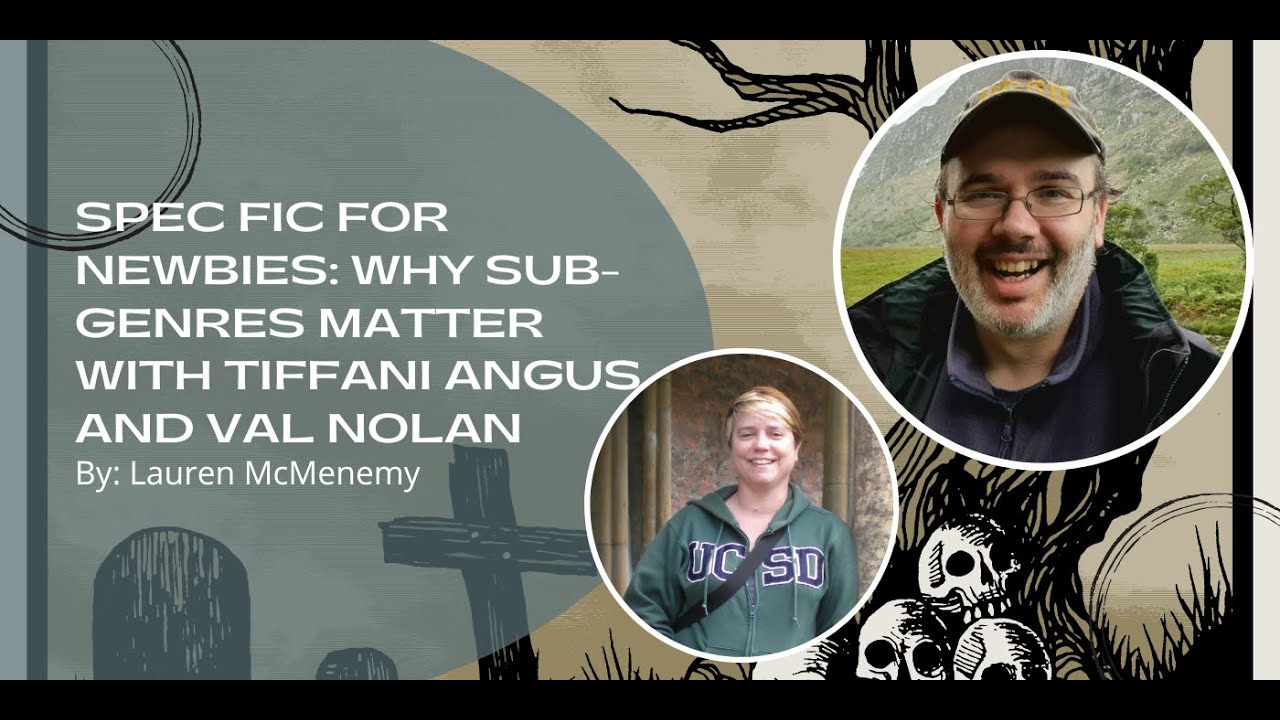 Sub-Genres in Spec Fic Writing | Tiffani Angus & Val Nolan on 'Spec Fic ...