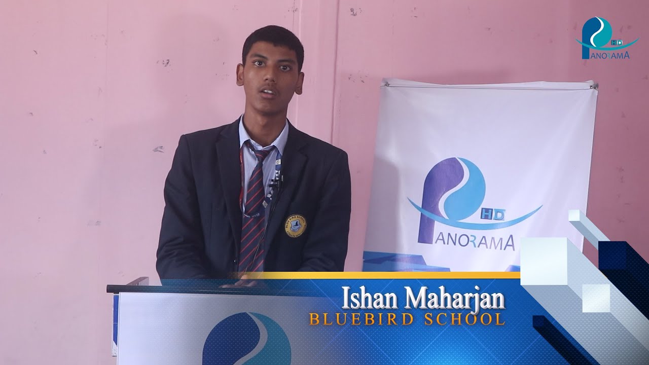 Speaker Nepal Audition Round || Bluebird School || Ishan Maharjan || - YouTube