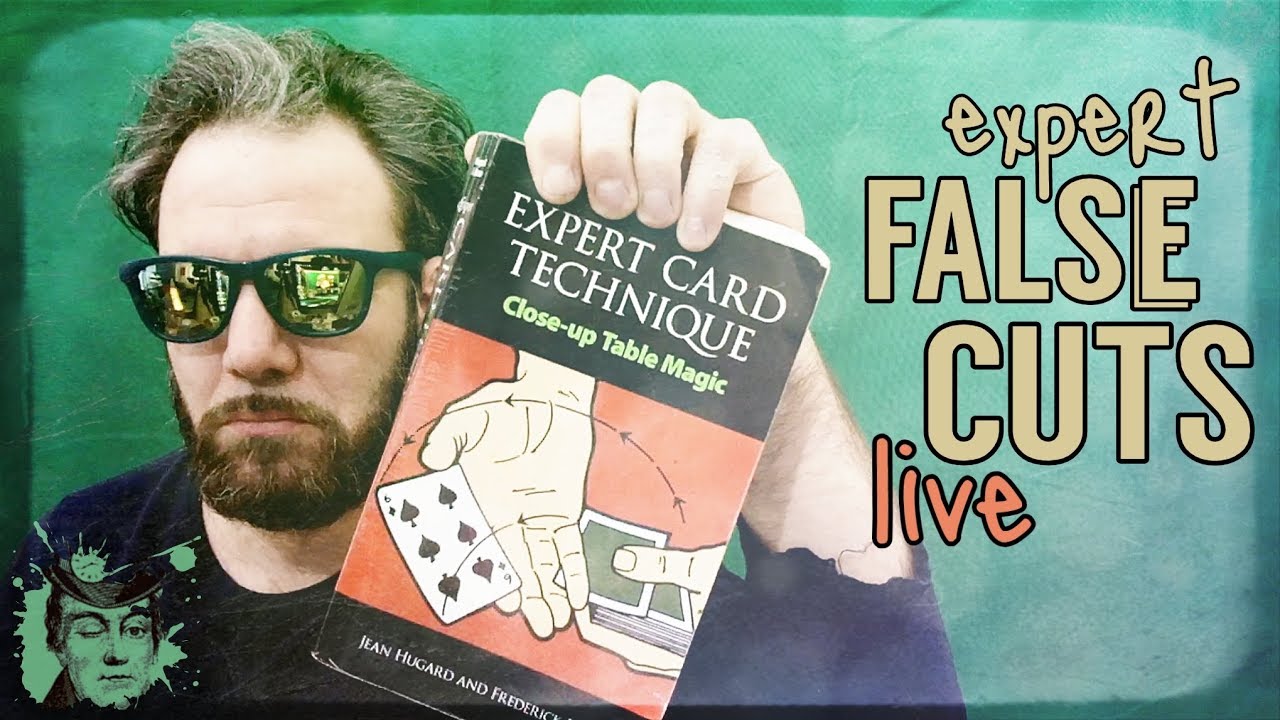 expert FALSE CUTs card manipulation with EXPERT CARD TECHNIQUE sleight ...