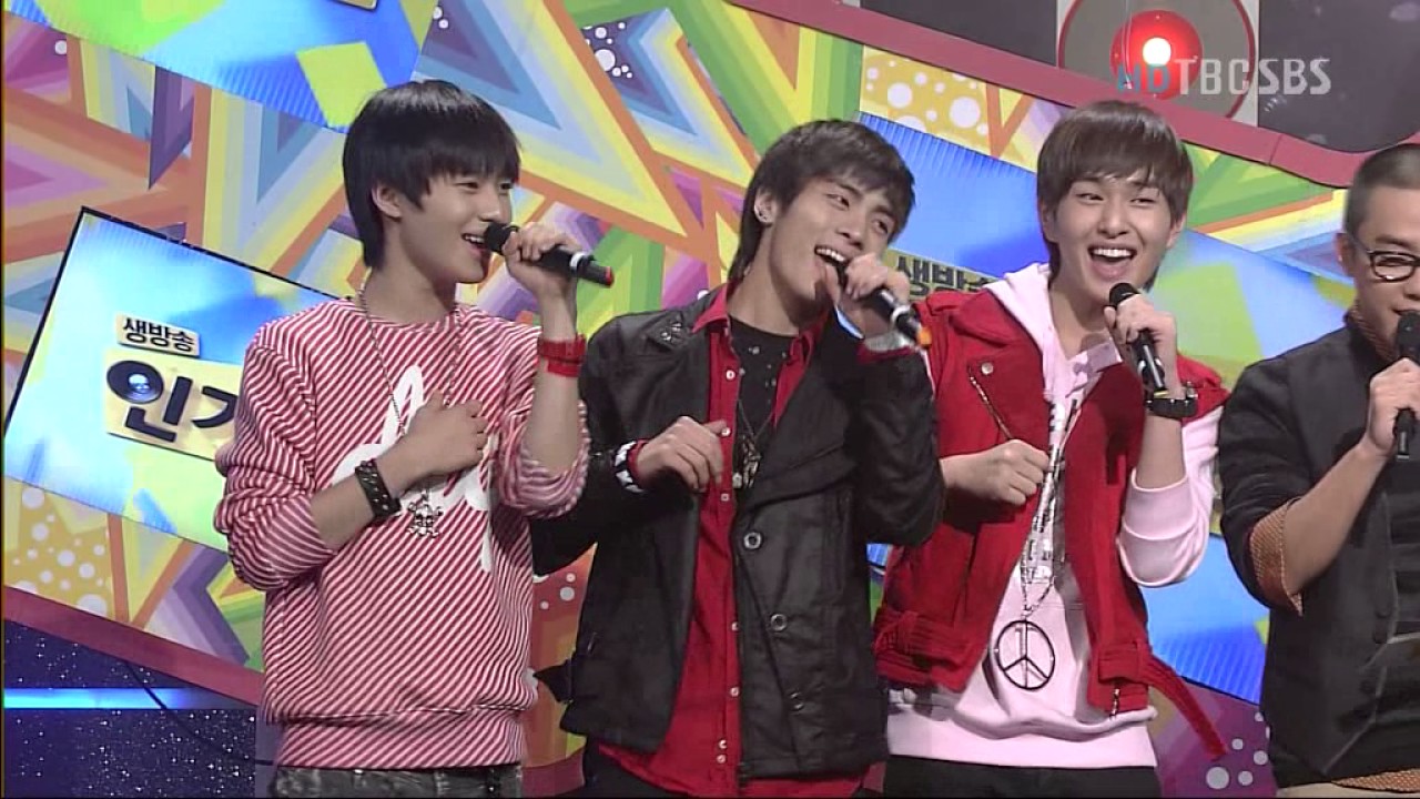 081116 SBS Inkigayo - MC SHINee - YouTube