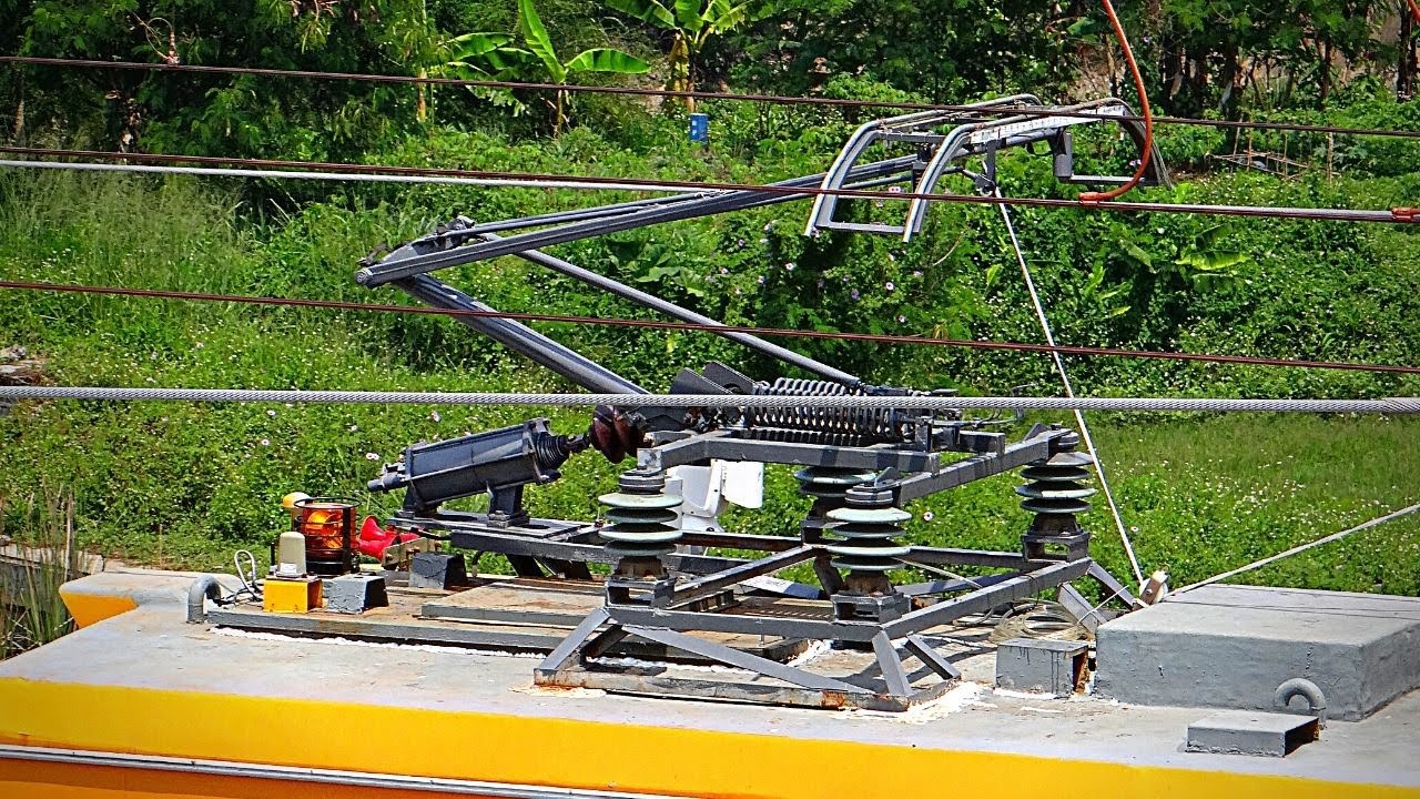 Uji Dinamis Pantograph Kereta Cepat Dengan Kecepatan Tinggi‼️ - YouTube