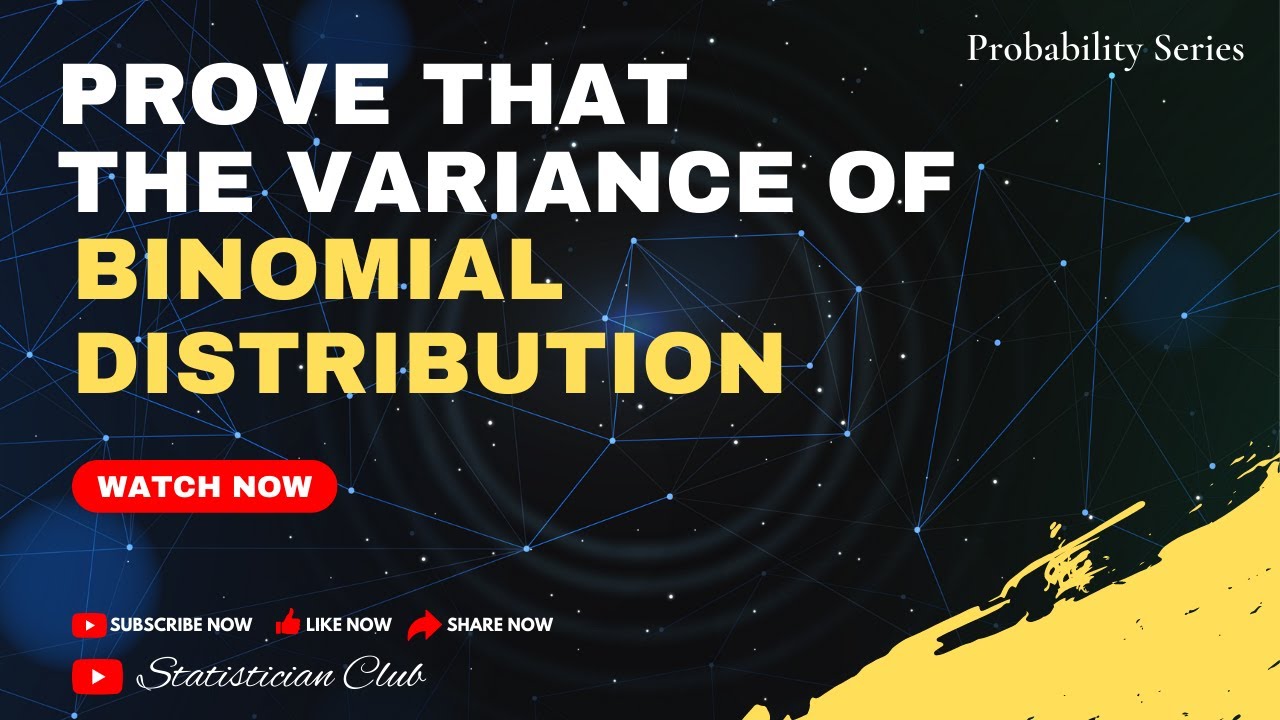 Variance of Binomial Distribution - YouTube
