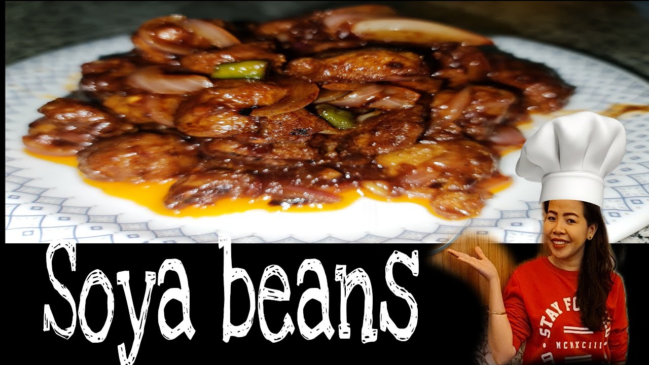 Soya beans easy recipe - YouTube