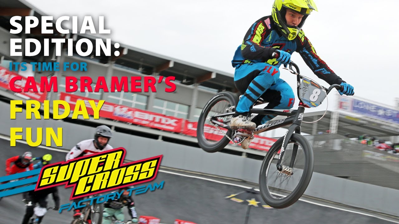 BMX Fun with Supercross BMX Factory team rider Cam Bramer - YouTube