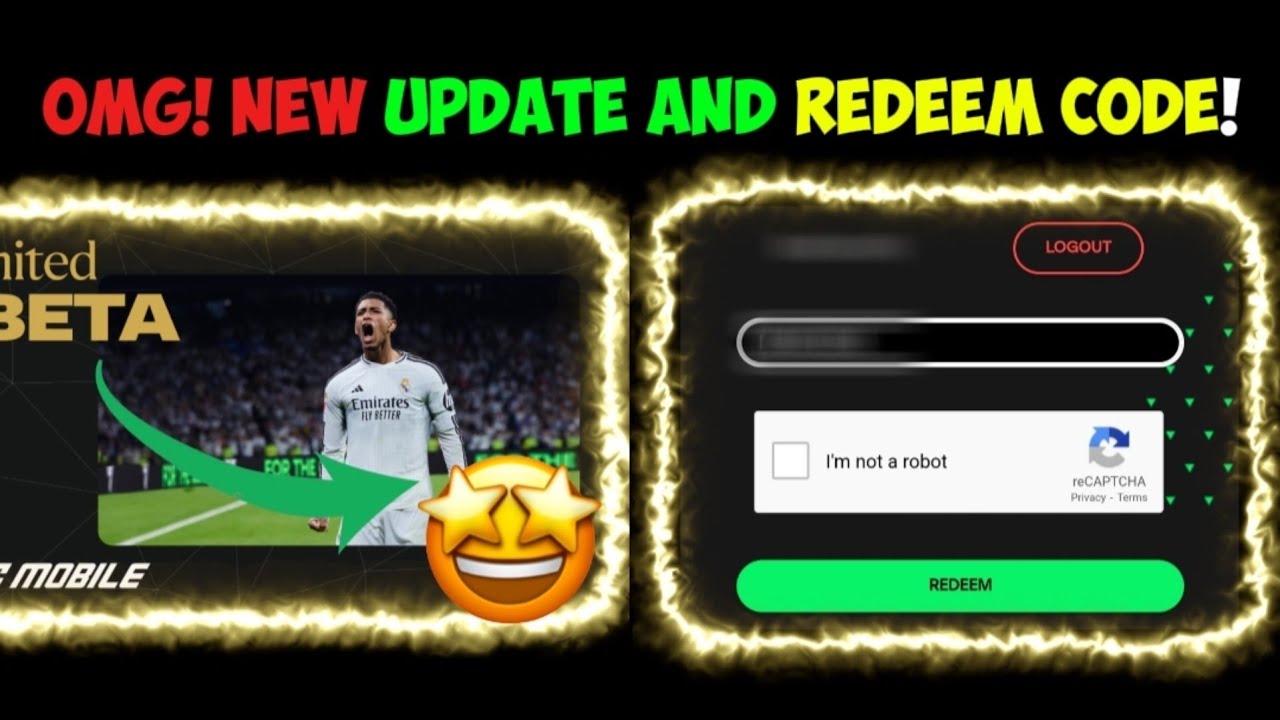 AMAZING!NEW UPDATE AND REDEEM CODES!😍||KDB FC||FC MOBILE 25|| - YouTube