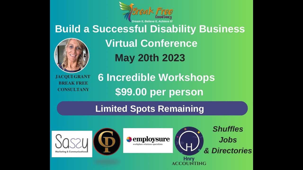Build a Successful Disability Business - YouTube