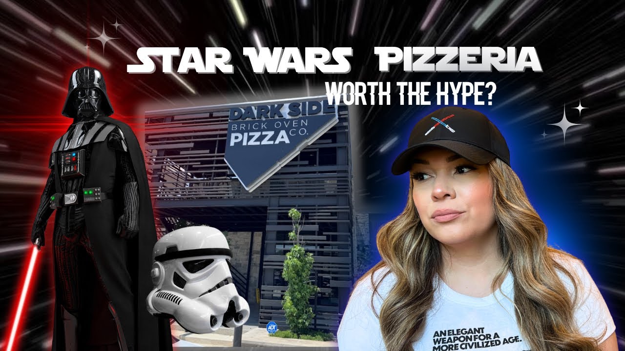 Dark Side Brick Oven Pizza: In a galaxy far far away - YouTube