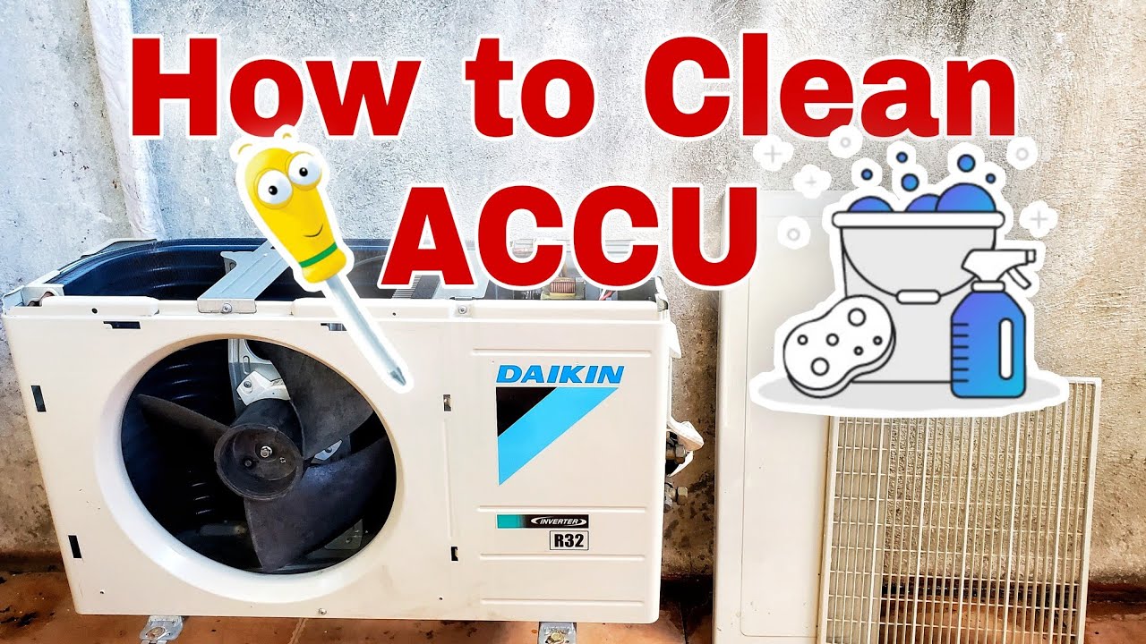 How to Clean AC Outdoor Unit / ACCU | MsXugee - YouTube