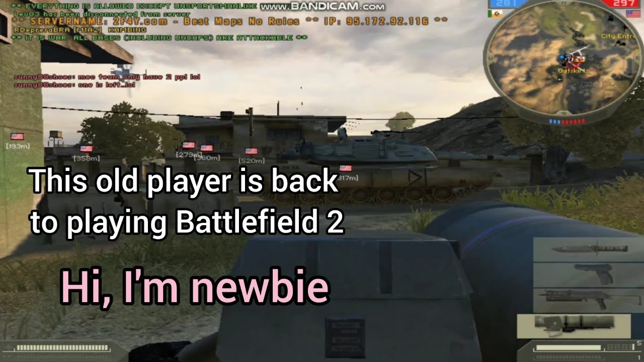 Battlefield 2 multiplayer - WHEN Old Players Enter the Chat - YouTube