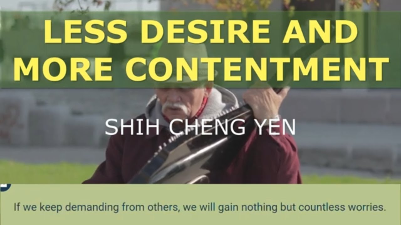 LESS DESIRE AND MORE CONTENTMENT - YouTube