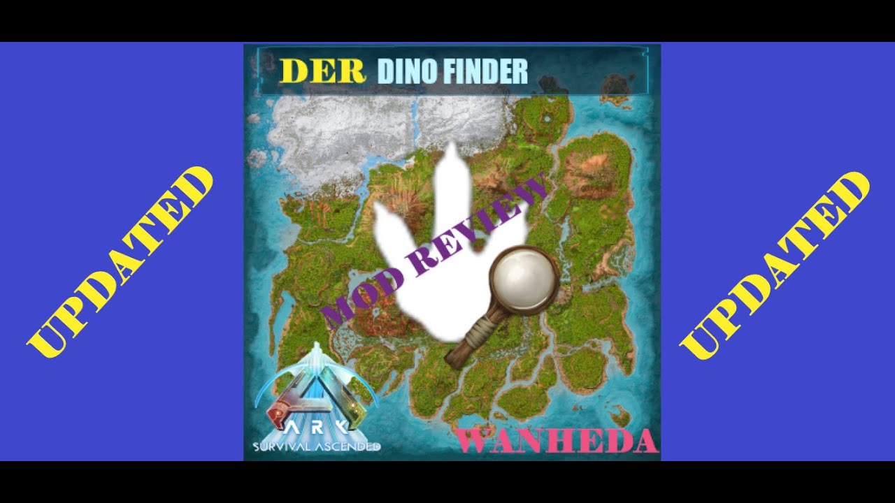 Ark Ascended Mod Review Der Dino Finder UPDATED Crossplay - YouTube