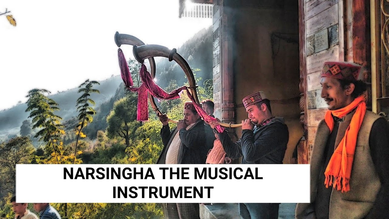 नरशिंगा ll the musical instrument ll of Himalaya - YouTube