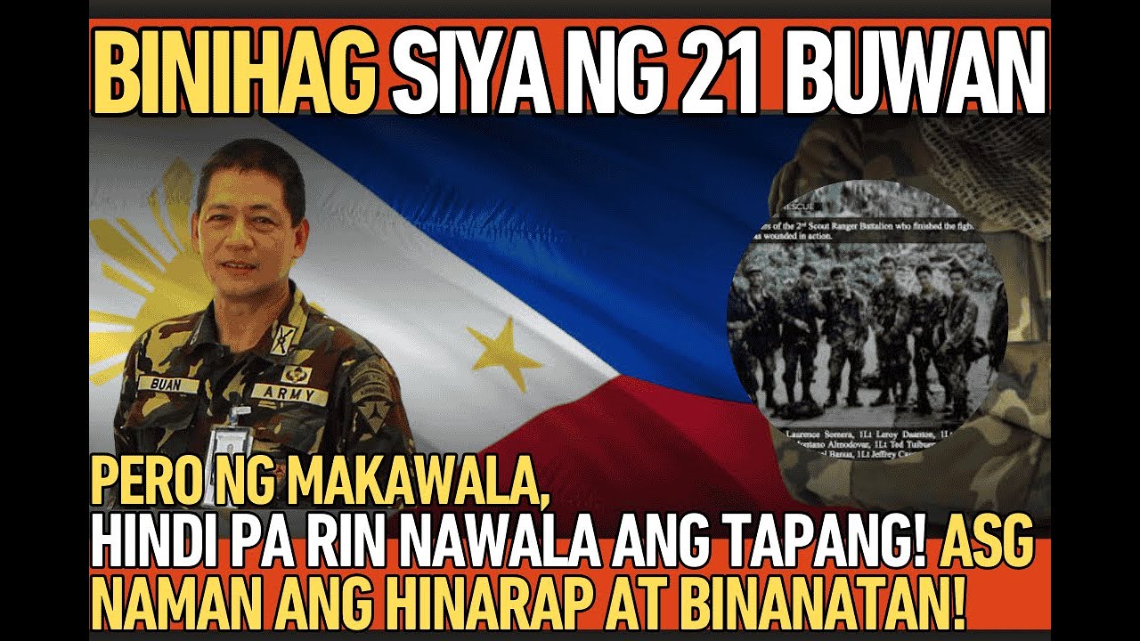 SAAN GALING ANG TAPANG NI SCOUT RANGER LT. COL. NOEL BUAN? SUGATAN PERO ...