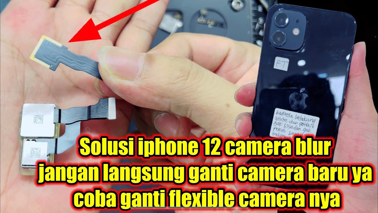 Cara mengatasi kamera blur iphone 12 / jangan langsung ganti kamera ya ...