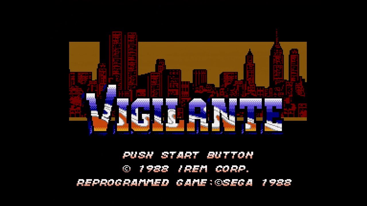 Vigilante (Master System) Playthrough (PSG) - YouTube