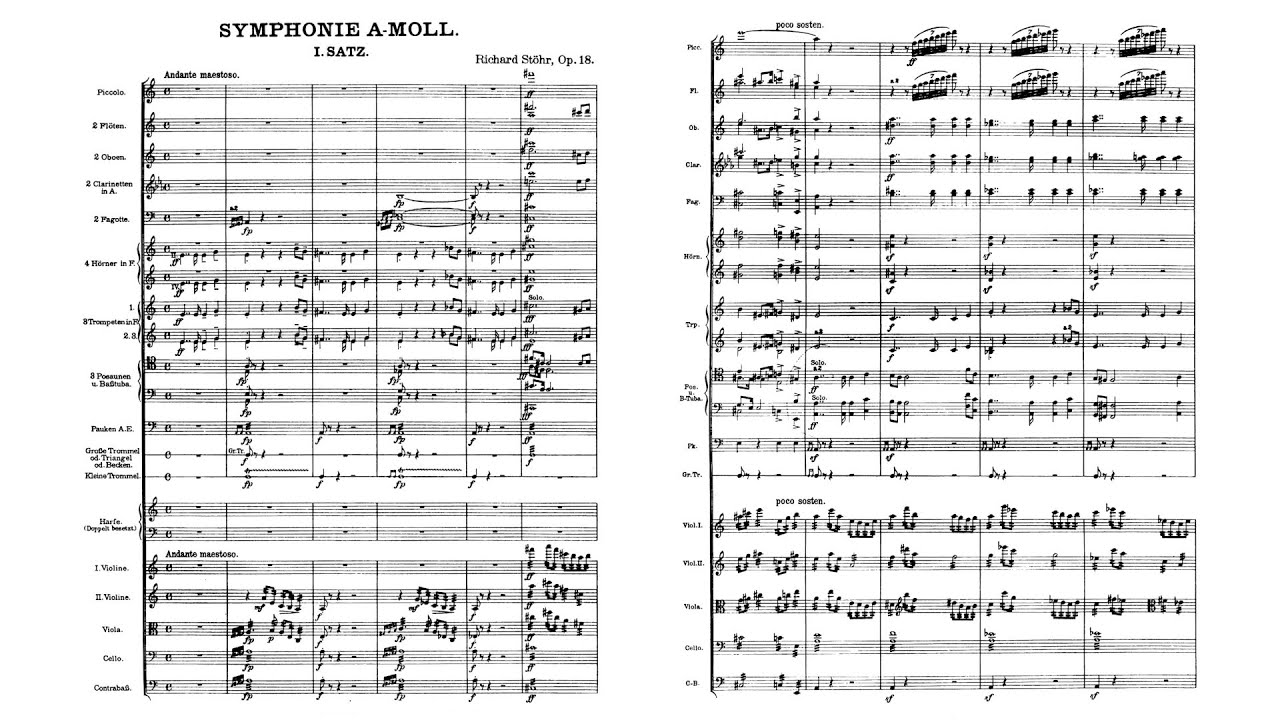 Richard Stöhr – Symphony No.1, in A minor - YouTube
