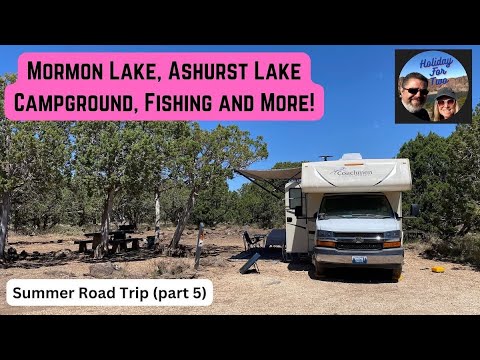Mormon Lake view and Ashurst Lake Camp - YouTube