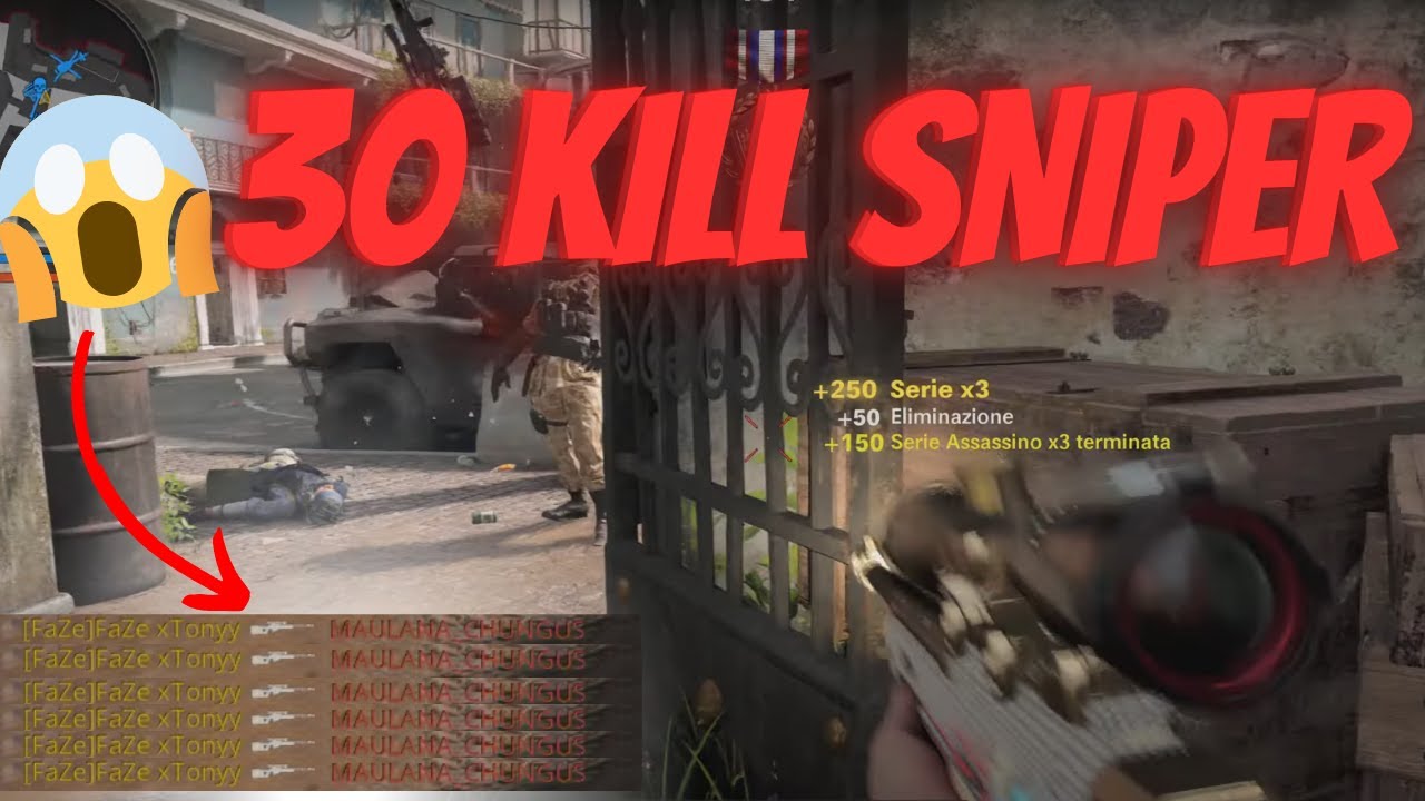 Only Sniper mode 30 kill EASY GAME | COLD WAR - YouTube