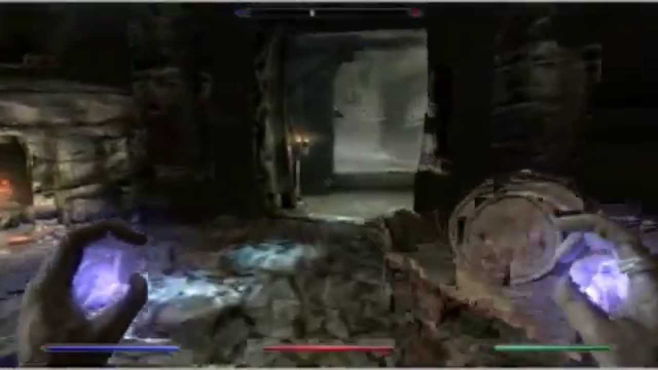 Skyrim: Mage Gameplay [Adept] - YouTube