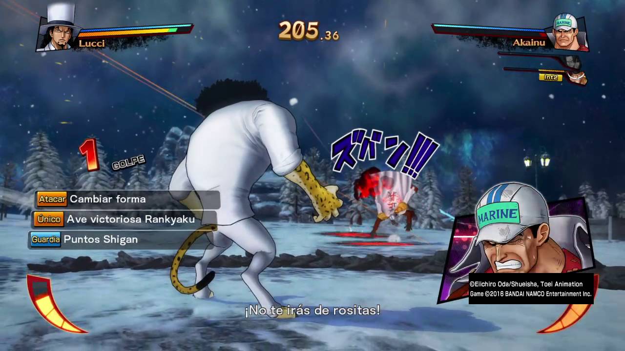 Lucci está muy OP xD (One Piece Burning Blood) - YouTube