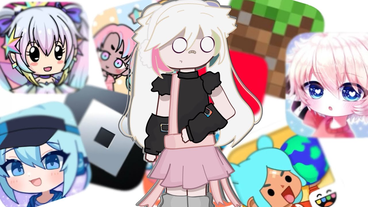 My OC in different apps! | remake - YouTube