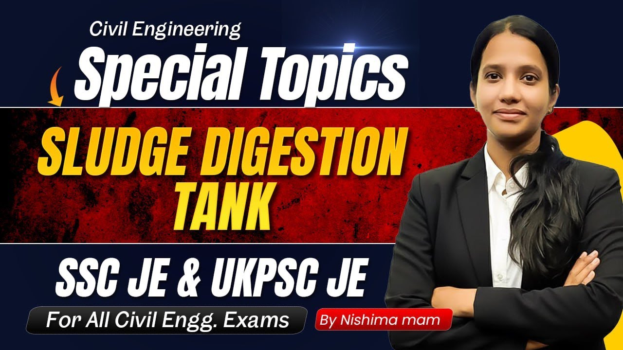 Special Topics | SLUDGE DIGESTION TANK | Civil Engineering Most ...