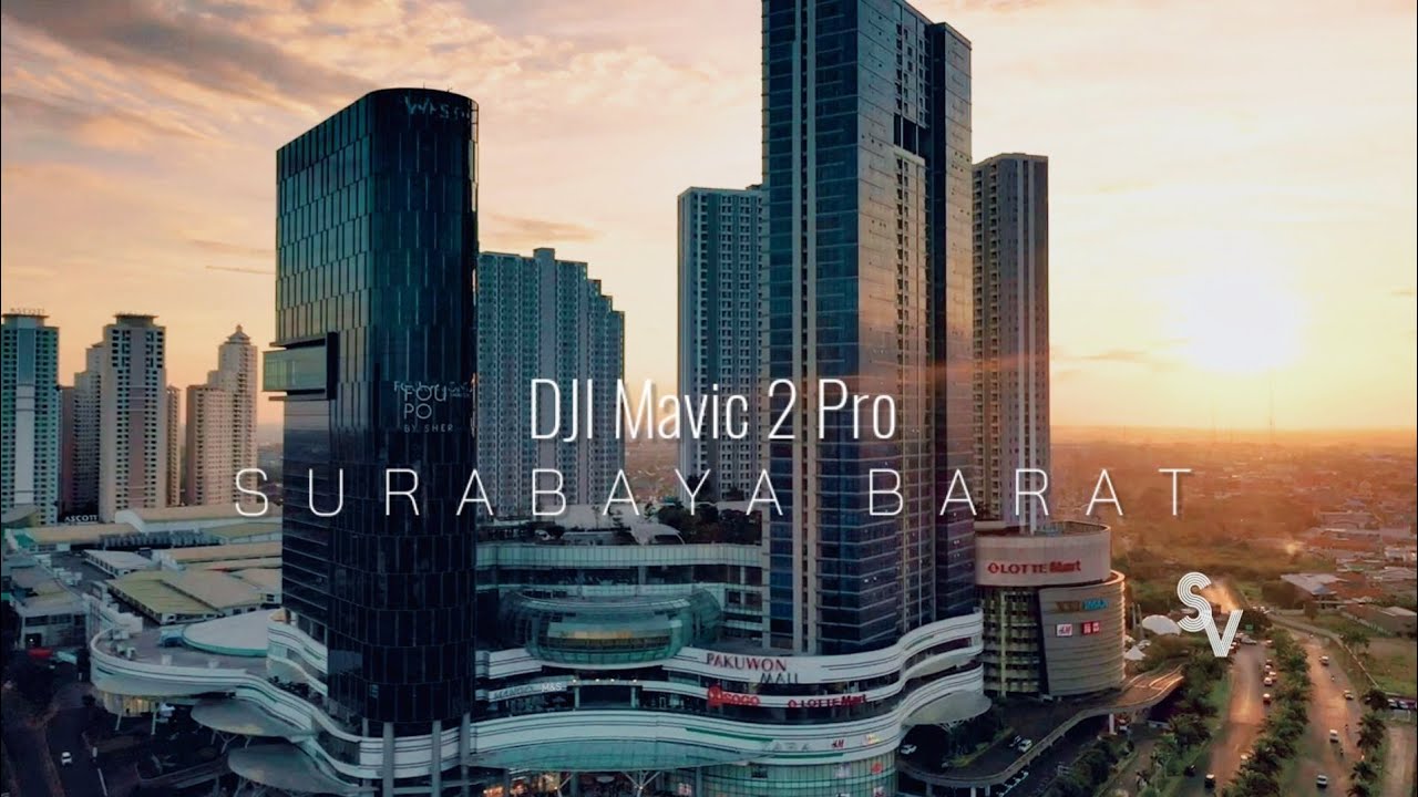 Menikmati Indahnya Sunset - 4K | Surabaya Barat | Drone Aerial DJI ...