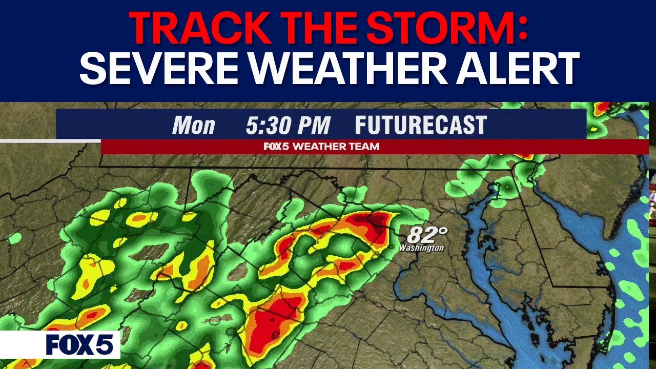 LIVE WEATHER RADAR: Severe Weather Alert - YouTube