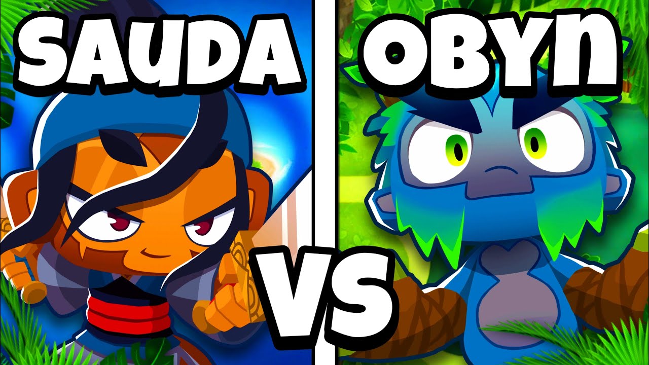 SAUDA VS OBYN In Bloons TD 6! - YouTube