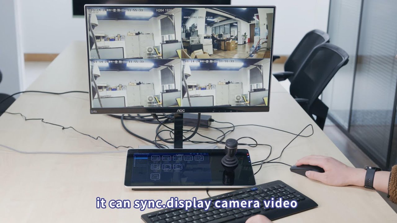 How to make CCTV keyboard works with USB mouse and USB keyboard - YouTube