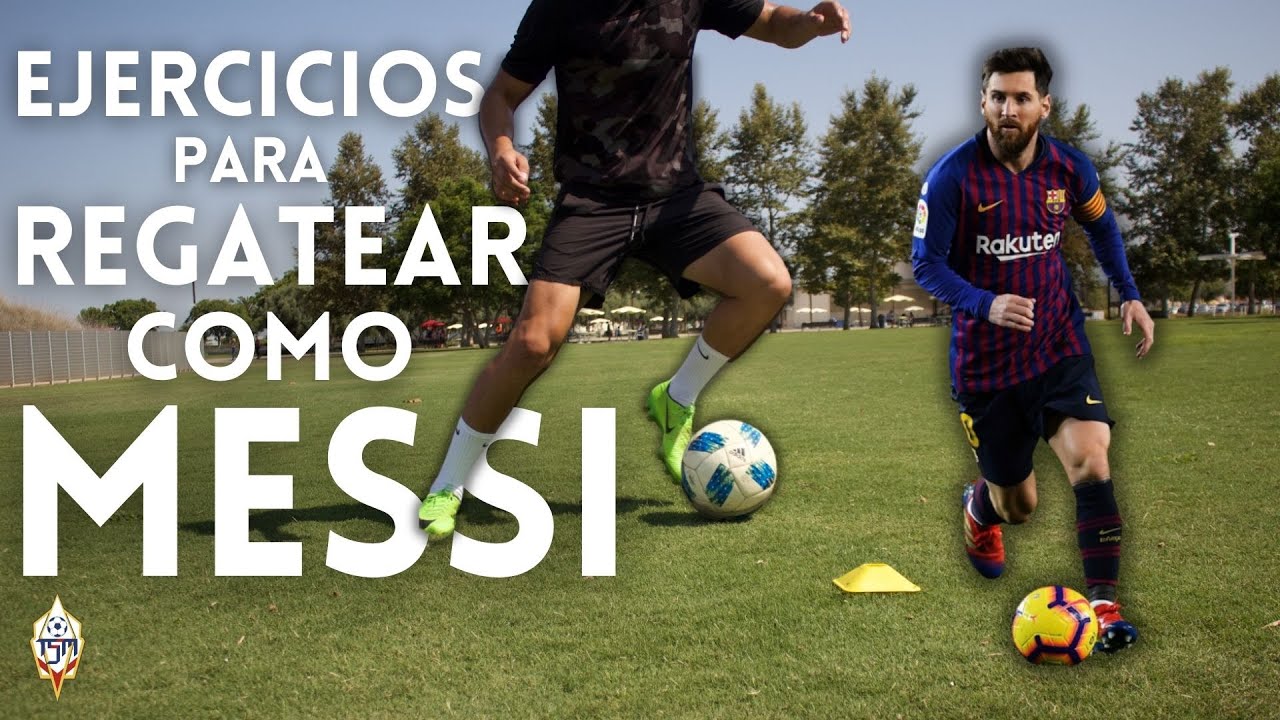 REGATES DE MESSI TUTORIAL | 5 Trucos Para Burlar Defensas Como Messi ...