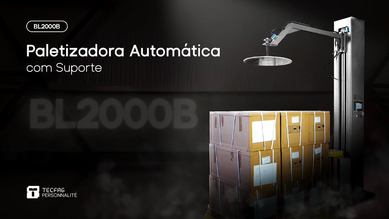 Paletizadora Automática - BL2000P - YouTube