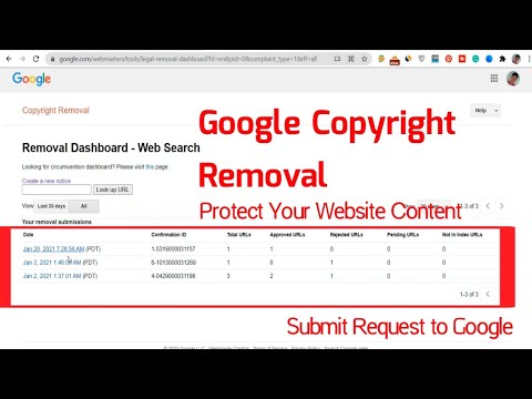How to Complaint to Google if Someone Copy your Website Content - YouTube