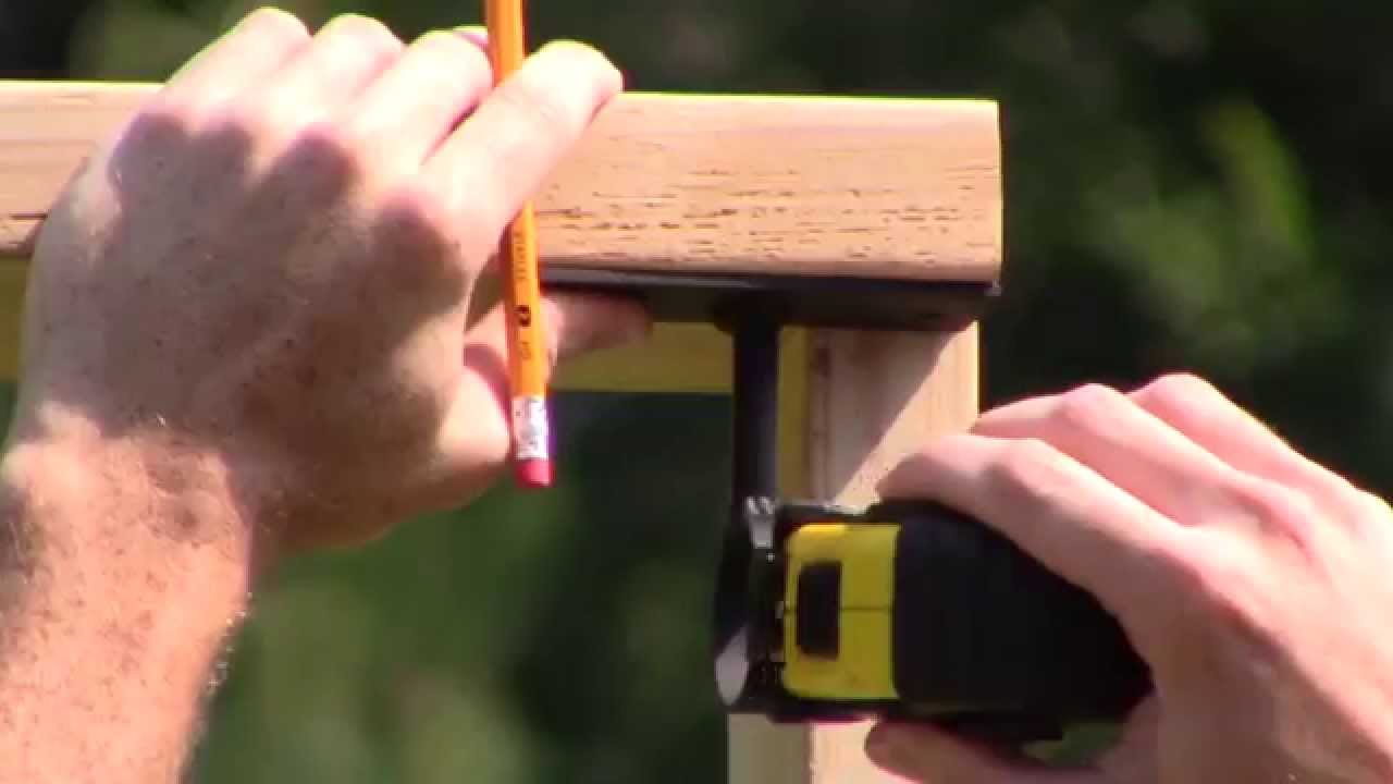 How to Install Ceiling Mounted Outdoor Curtain Hardware - YouTube